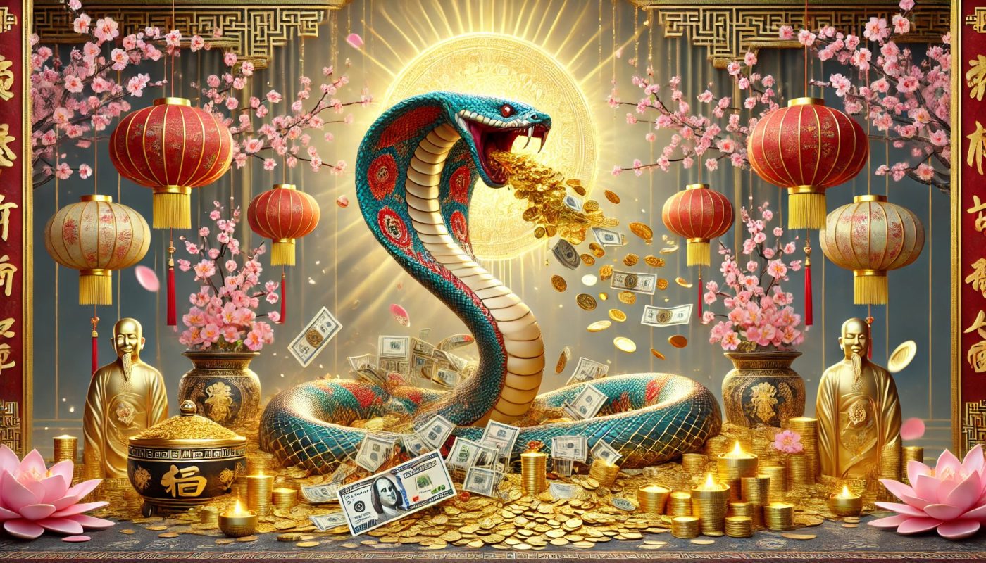 Rượu Phong Thủy Hình Con Rắn 2025